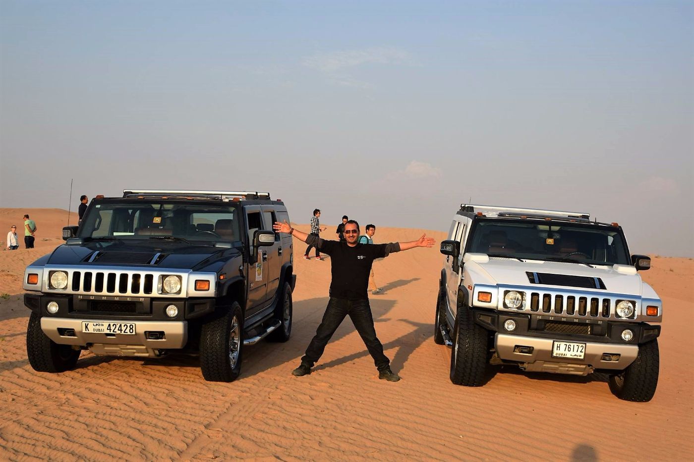 Komplettangebot Wüstentour im Hummer H2 mit Barbecue und Showprogramm